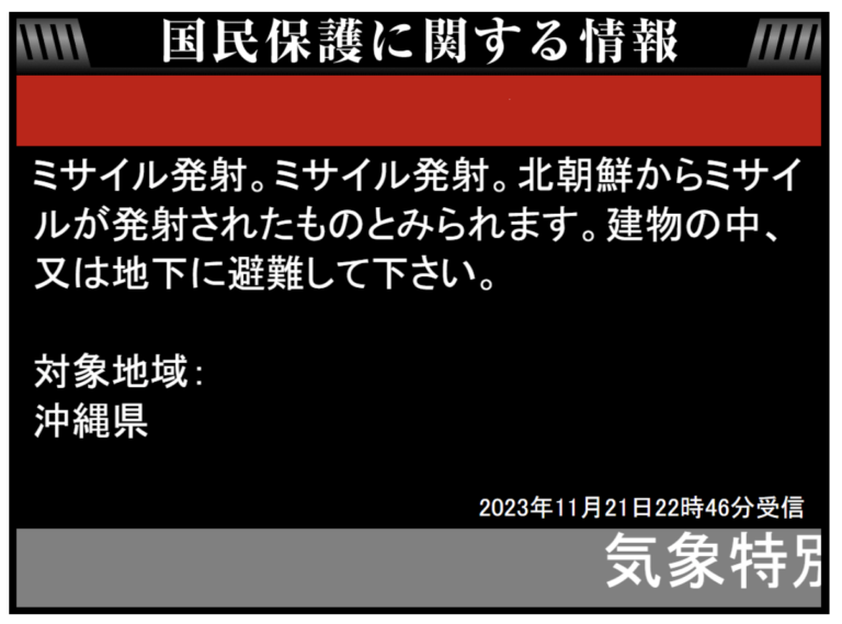 Japan's Emergency Message System "J-ALERT"